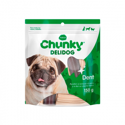 CHUNKY DELI DOG DENT 150G - Merakipet